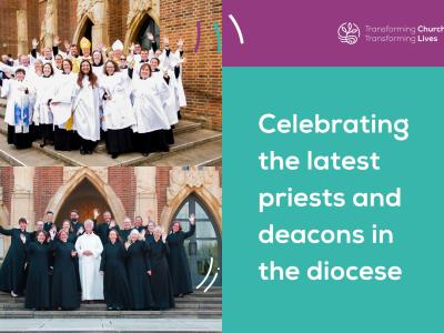 Celebrating the latest priests and deacons in the diocese - Diocese of ...