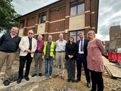 Building work begins for Diocesan office at Stag Hill - Diocese of ...