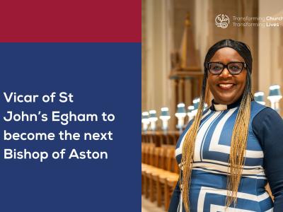 Revd Canon Esther Prior announced as Bishop of Aston - Diocese of Guildford